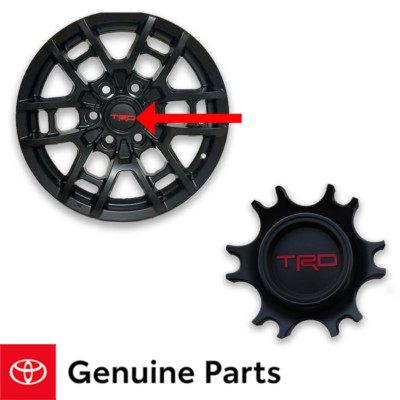 2019-2023 Toyota Tacoma 16 Inch TRD Alloy Wheel Black Center Cap ...