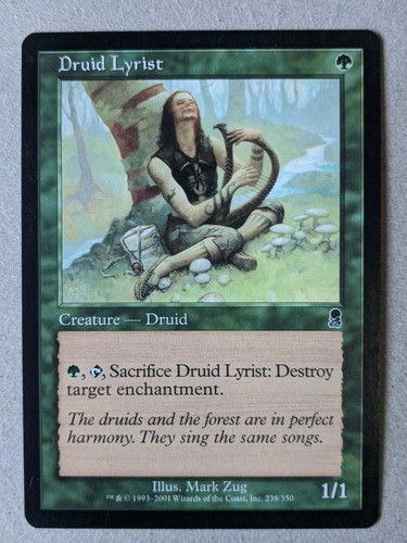 MTG Druid Lyrist ODY Odyssey Mint/NM | eBay