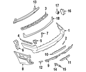 BMW 51123423776 GENUINE OEM BUMPER COVER | eBay