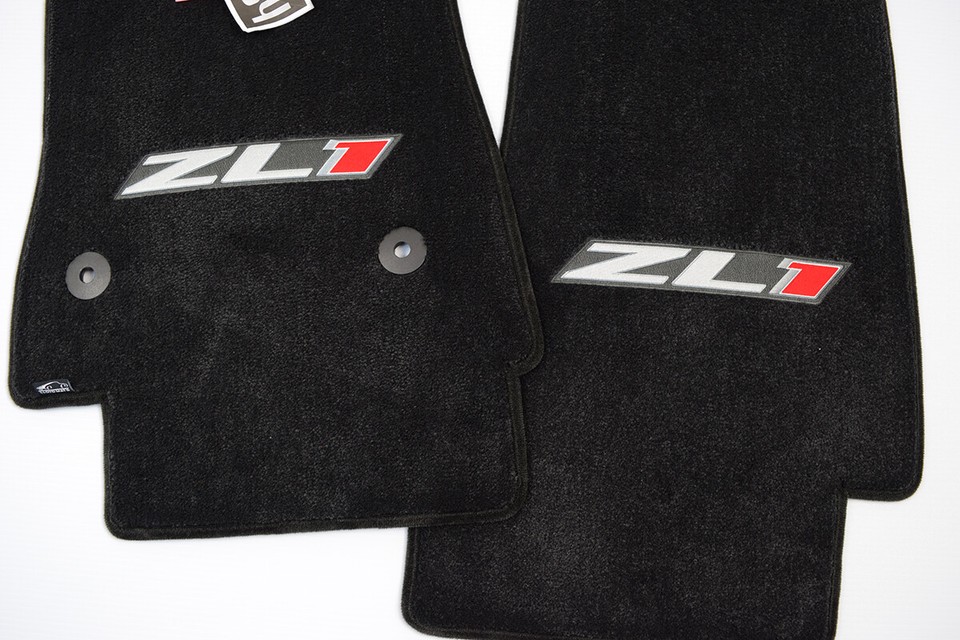 2016-2024 Chevrolet Camaro ZL1 Jet Floor Mats Nice Premium Upgrade 32oz ...