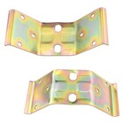4PCS Table Leg Corner Bracket Kerf Mount Corner Bracket Surface Mount ...