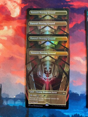 MTG Streets of New Capenna Ziatoras Proving Ground Borderless Foil x 4 ...