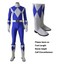 Dino Rangers Uniform Blue Ranger Cosplay Costume Zyuranger Outfit Boots ...