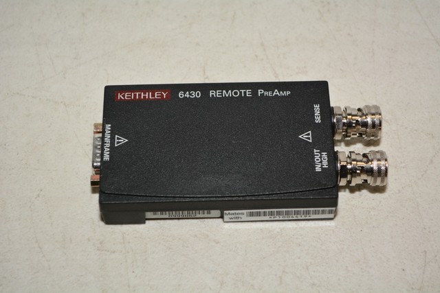Keithley 6430 Sub-femtoamp Remote SourceMeter SMU Nist CALIBRATED for ...