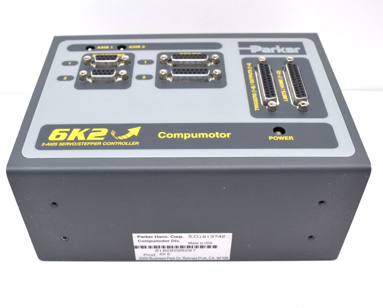 Parker 6K2 Compumotor Servo Stepper Motion Control, 2-Axis | eBay