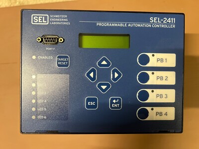 SEL-2411 PROGRAMMABLE AUTOMATION CONTROLLER 241101A30X0XOX1000 New | eBay