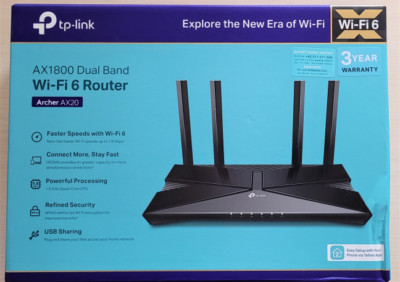 TP-Link Archer AX1800 Dual-Band Wi-Fi 6 Router NEW | eBay