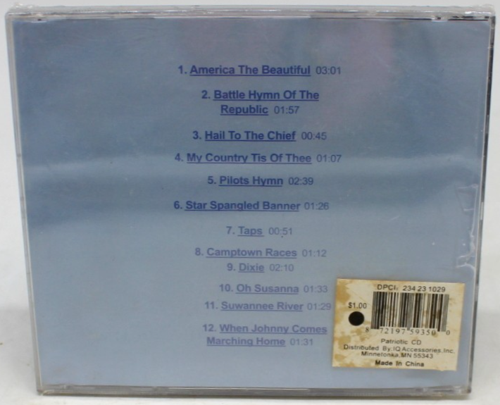 Patriotic Music CD Sealed Fourth Of July Independence Day America The ...