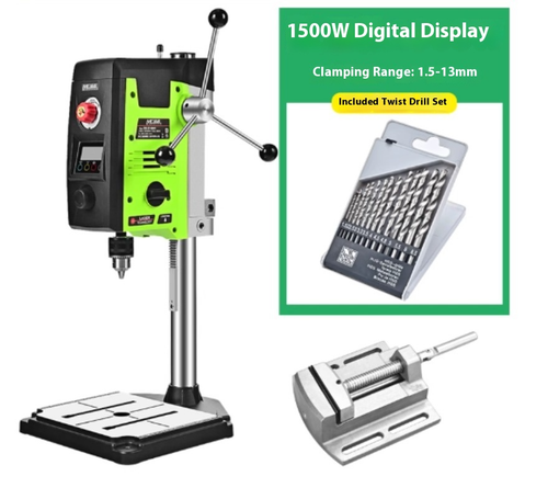 Digital Display High-Precision Bench Drill Multi-Function Bench Drilling Machine | eBay