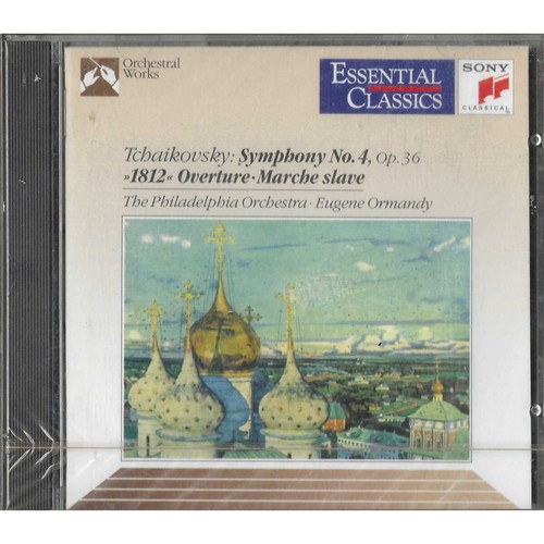 Tschaikowsky, Ormandy CD Symphony No. 4, 1812 Overture/sony Classical ...