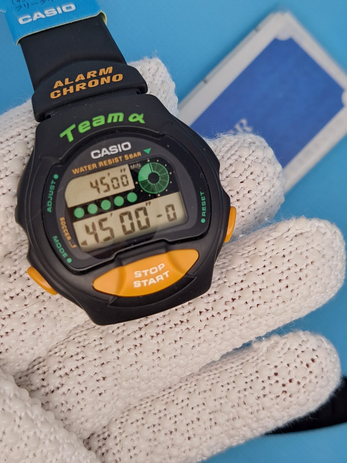 RARE Vintage 1992 Casio Tm-11 Digital Soccer Timer Watch Made in Japan ...