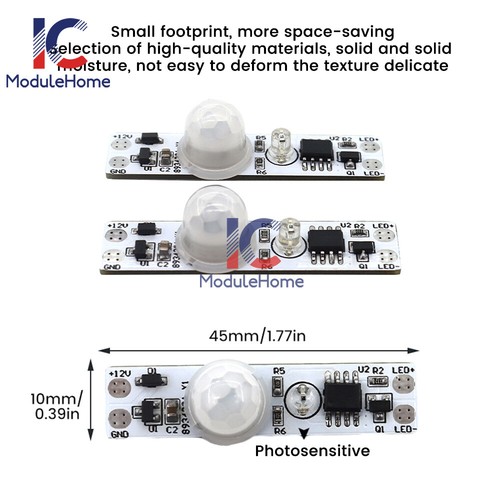 DC5-24V Infrared Human Body Motion Detection Sensor Switch Module for ...