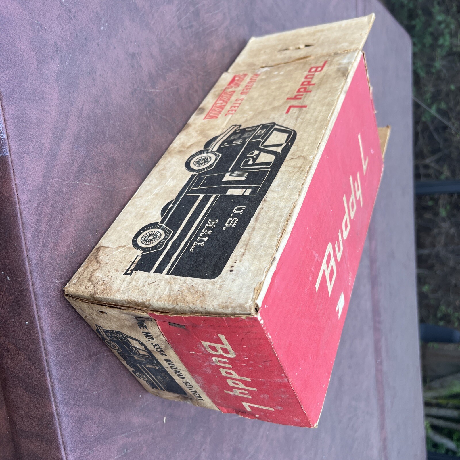 Vintage Buddy L US Mail Van Truck Box | eBay