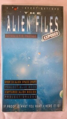 The Alien Files Exposed (VHS Video, 2003) - Good Condition ...