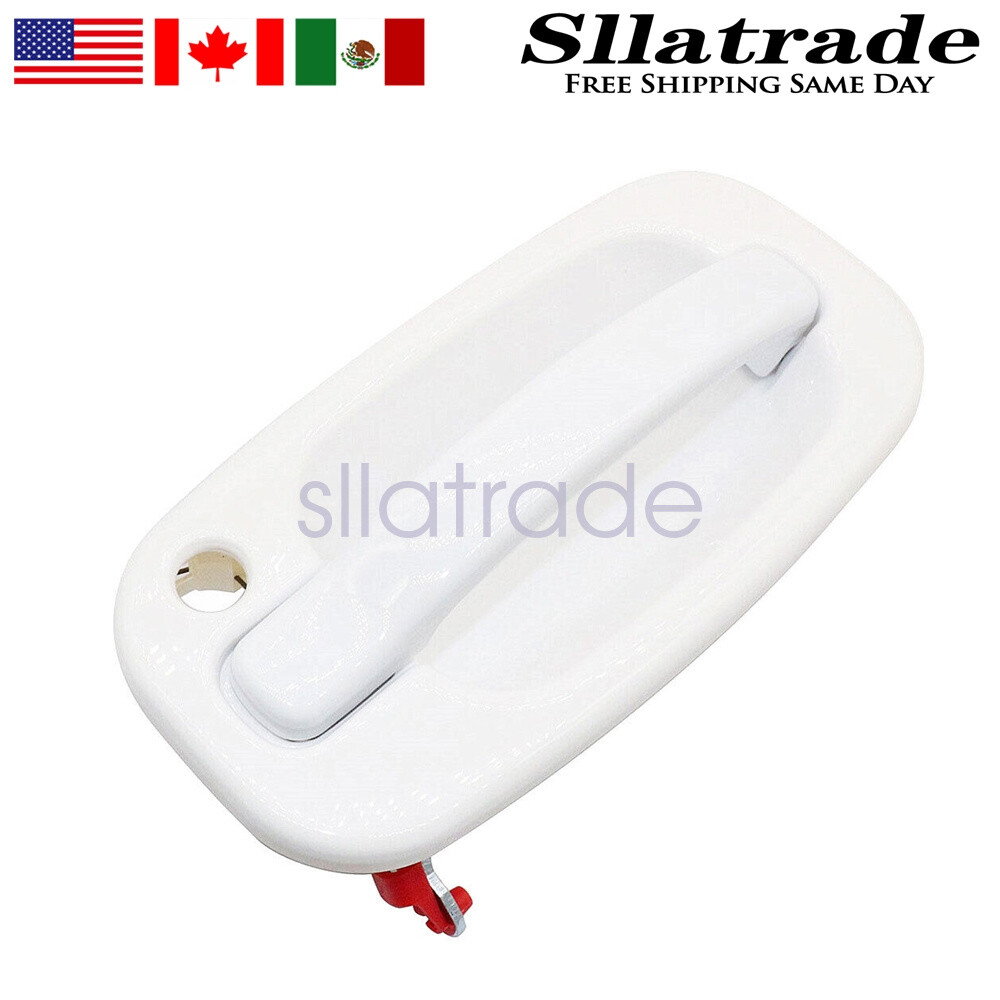 19356468 Front Left Side Olympic White Door Handle For GMC Yukon XL ...