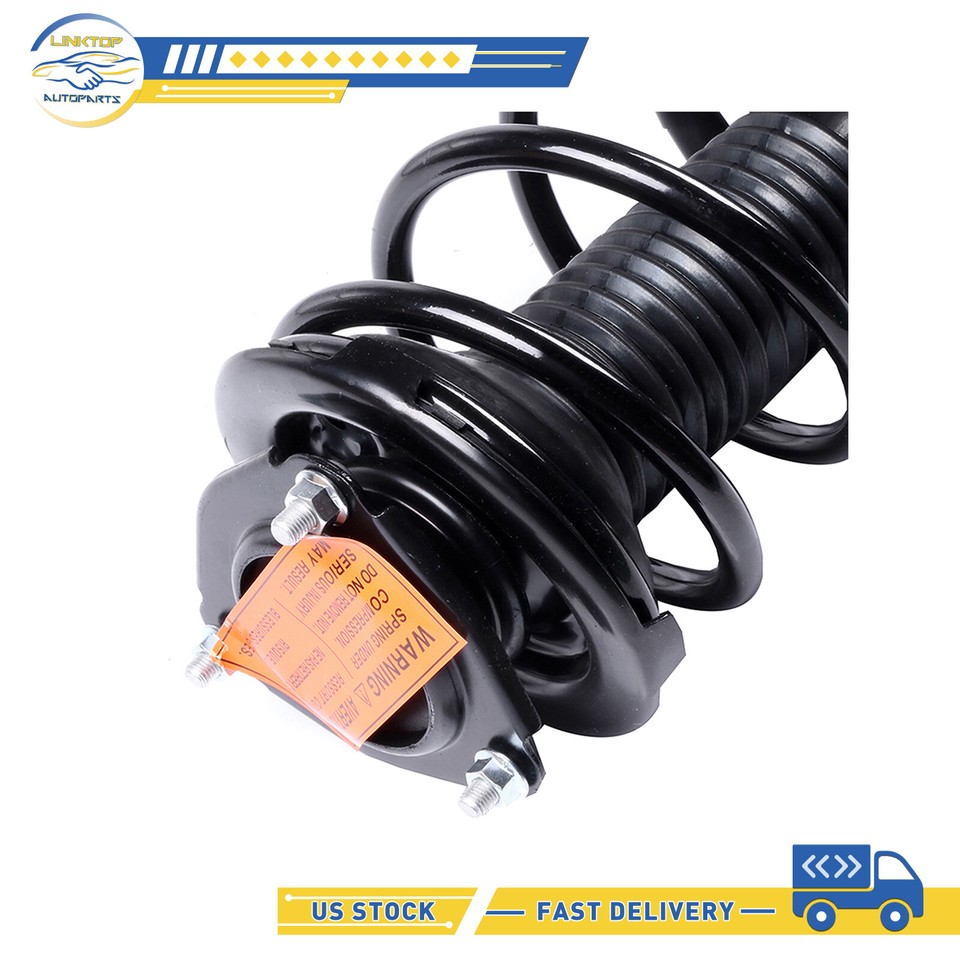 Struts Front & Coil Spring Sway Bar Outer Tie Rods For 2001-2005 Toyota ...