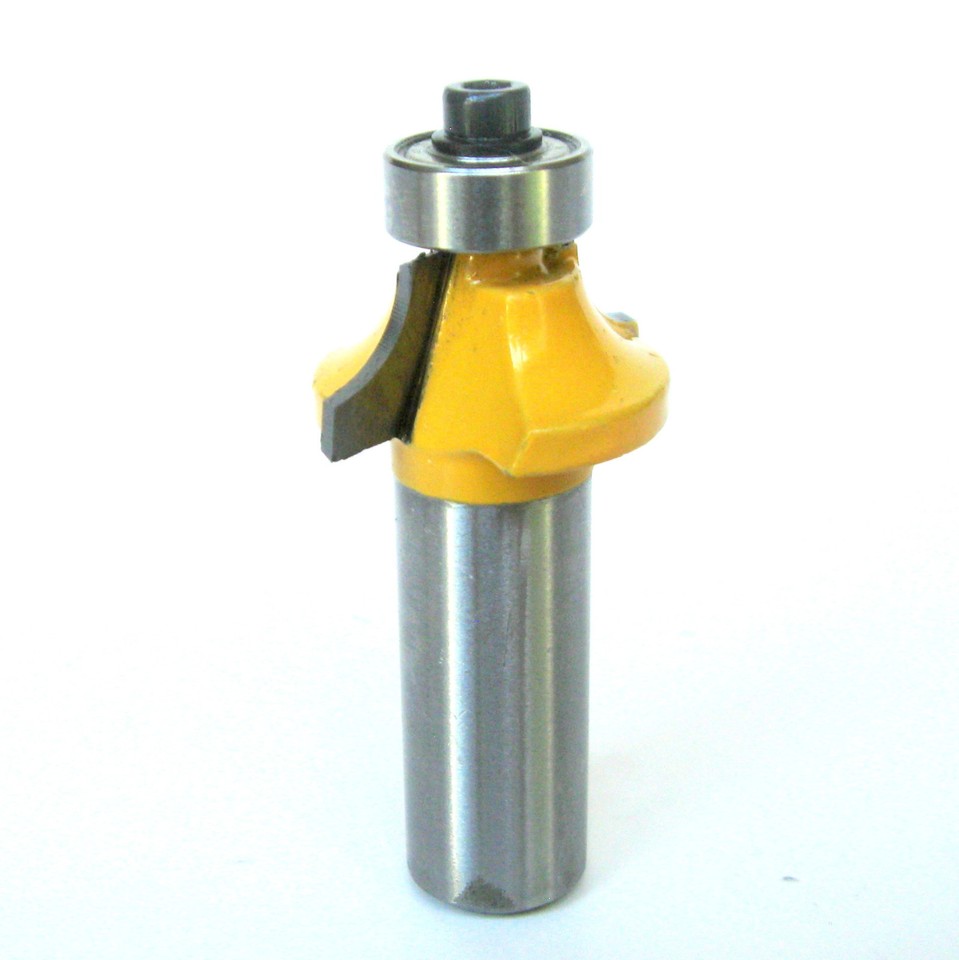 1pc 1/2" Sh 1/4" Radius 1" Cutting Diameter Round Over Router Bit sct ...