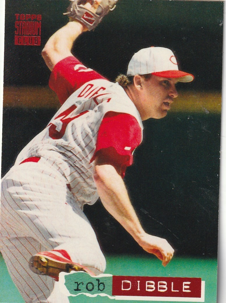FREE SHIPPING-MINT-1994 Topps Stadium Club Rob Dibble #202 REDS | eBay