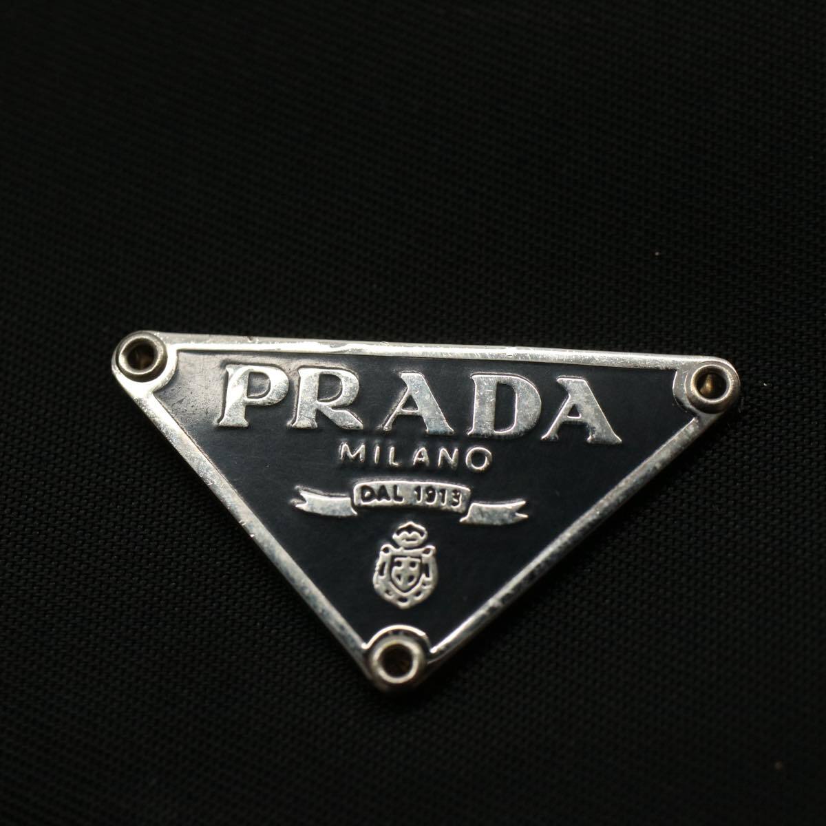 PRADA Day Planner Cover Nylon Black Auth fm2986 - Gem