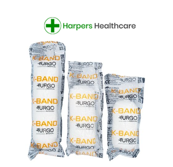 Urgo medical K-Band Type 1 Conforming retention Bandage 7cm x 4m x20 ...