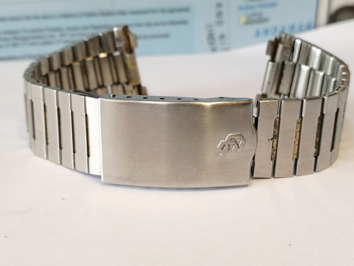 USED VINTAGE STRAP BAND WIDTH 21.5 MM MEN'S VINTAGE USED USED VINTAGE STRAP BAND WIDTH 21.5 MM MEN'S VINTAGE USED