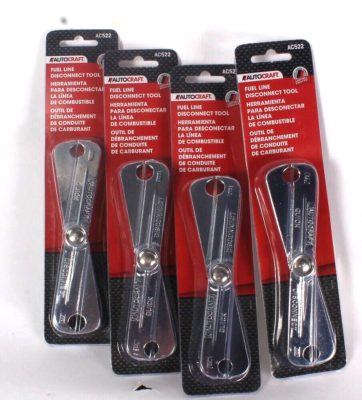 4 Count Autocraft AC522 Fuel Line Disconnect Tool For GM Ford & Mazda ...