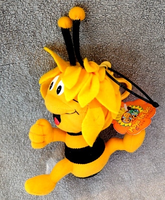 Vintage Maya The Bee Bag Clip Keyring Soft Toy plush Play By Play 2005 ...
