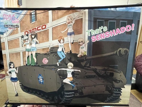 Girls und Panzer Tapestry Tank Retro Anime Poster | eBay