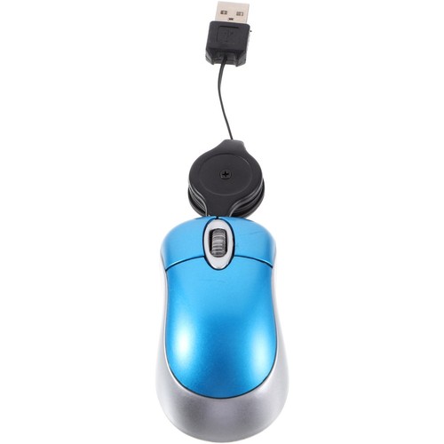 Retractable USB Optical Mouse Mini Ergonomic Design For Laptop | eBay