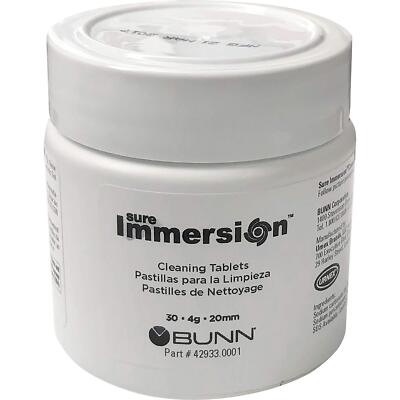 BUNN Sure Immersion Cleaning Tablets | eBay
