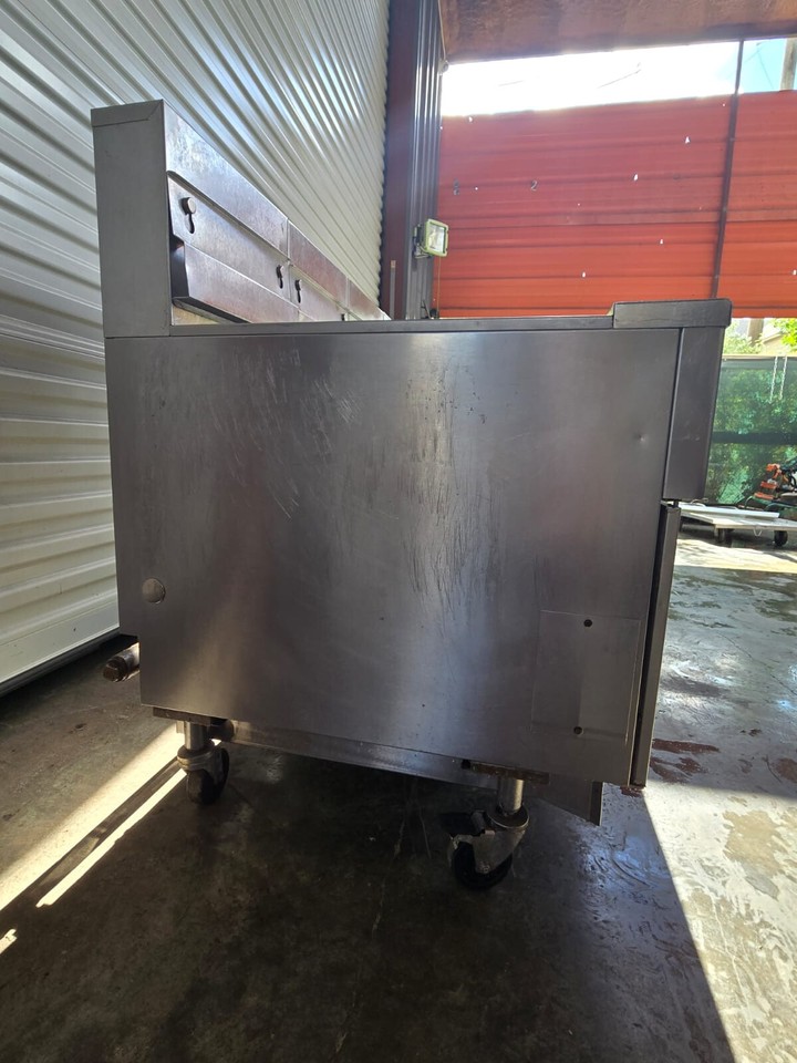 🔥 Pitco SG14 (4) Floor Fryer – Natural Gas – Stainless Steel | eBay