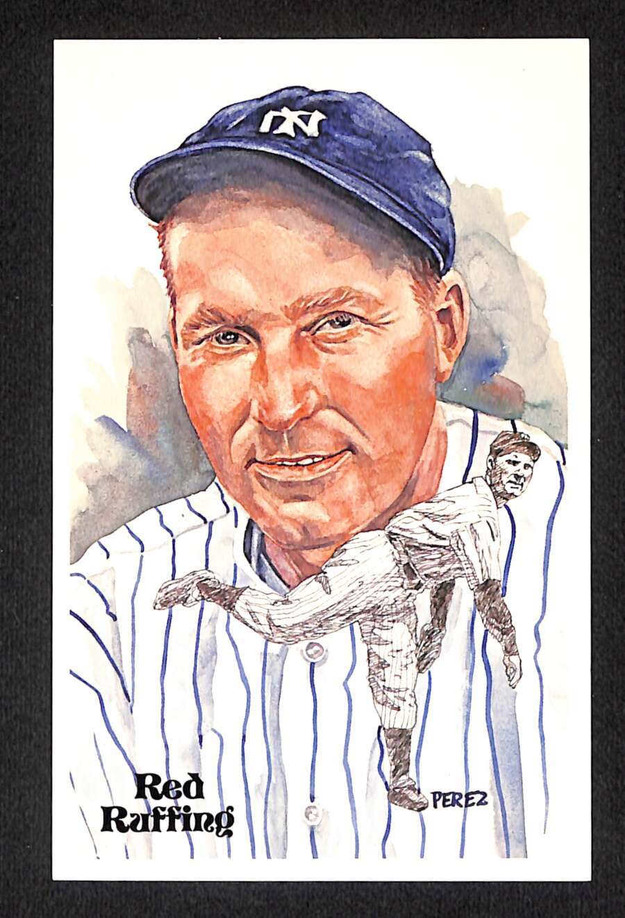 1980-01 Perez-Steele HOF Postcard #106 Red Ruffing HOF NM D83275 | eBay