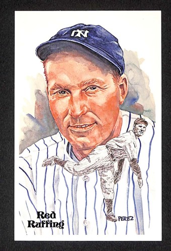 1980-01 Perez-Steele HOF Postcard #106 Red Ruffing HOF NM D83275 | eBay