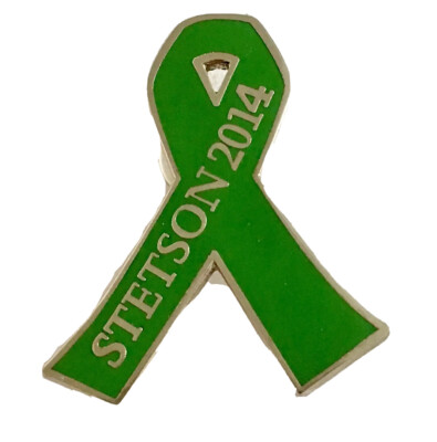 Stetson Lapel Pin 2014 Green Ribbon Enamel Pin Badge A78 | eBay