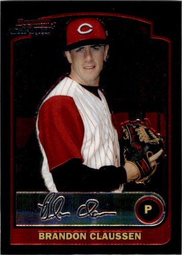 2003 Bowman Chrome Brandon Claussen . Cincinnati Reds #BDP24 | eBay
