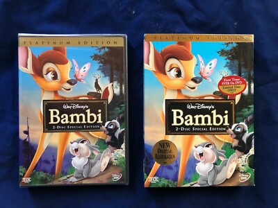 Bambi DVD, 2005, SEALED (!) 2-Disc Set, Special Edition/Platinum ...