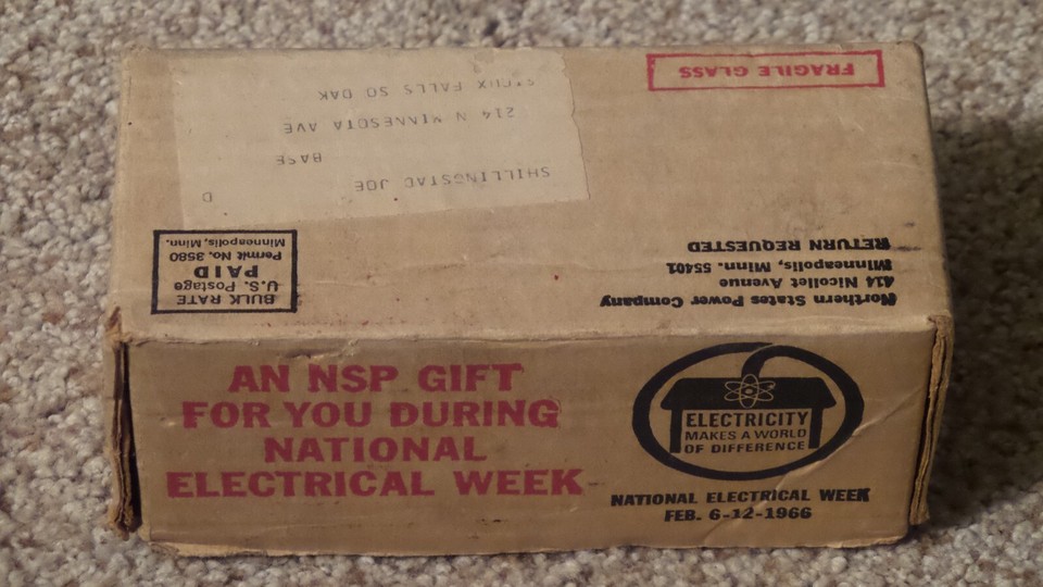 Vintage Reddy Kilowatt Advertising Light Bulb with NSP Box & Bulb ...