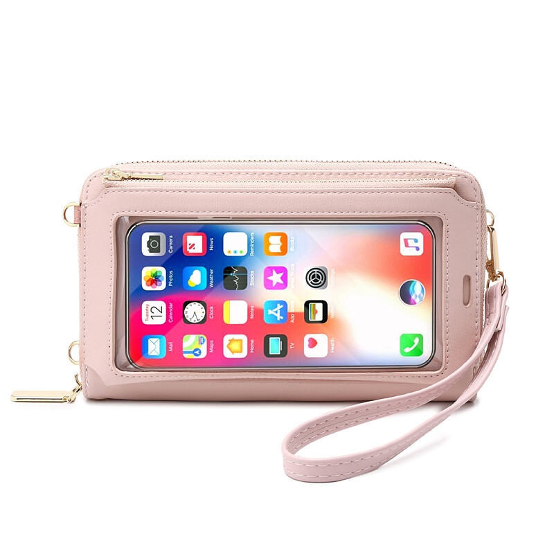 Touch Screen Bag Crossbody Cell Phone Purse Case Shoulder RFID Blocking ...