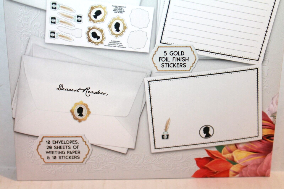 Bridgerton Lady Whistledown Letter Writing Stationery Set Papers ...
