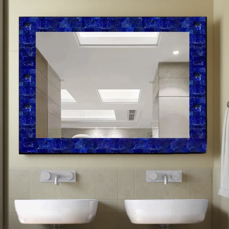 Lapis Lazuli Wall Mirror/wall mirror for bedroom/wall mirrors for ...