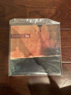 THRICE AT: GUITAR CENTER RED WAX LTD HAND # 875 /2000 NM SEALED OOP | eBay