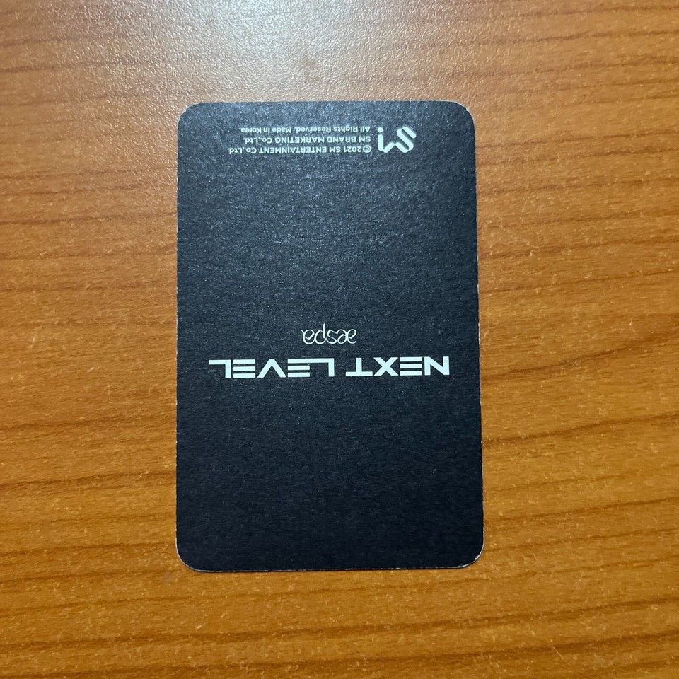 GIESELLE aespa Official Photocard 'NEXT LEVEL' Kpop Authentic | eBay ...