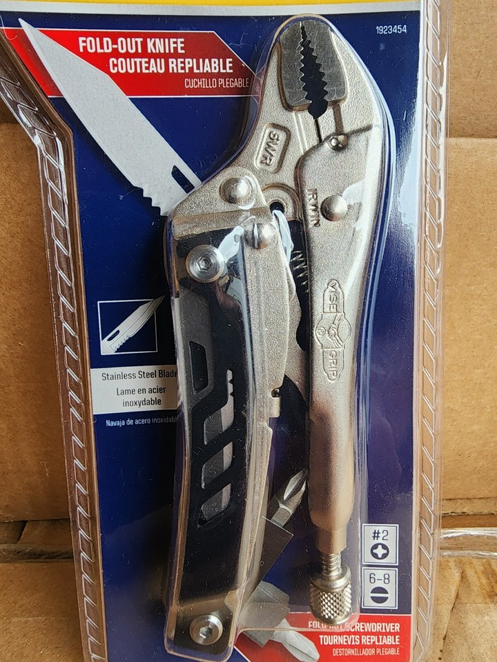 Irwin Vise-Grip 5" Curved Jaw Locking Multi Pliers 5WR, 1923454 **28 ...