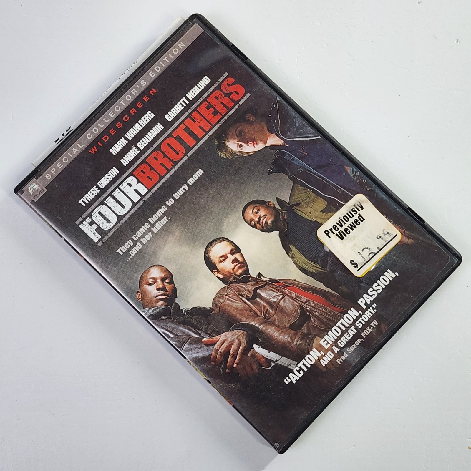 Four Brothers (DVD, 2005, Widescreen) Mark Wahlberg, Tyrese Gibson, Josh Charles 97363440741| eBay