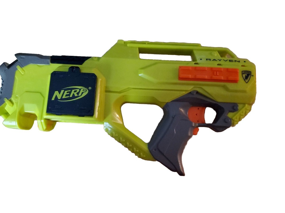 Nerf Elite Rayven NERF RAYVEN CS 18 Blaster Gun VGC N Strike Elite
