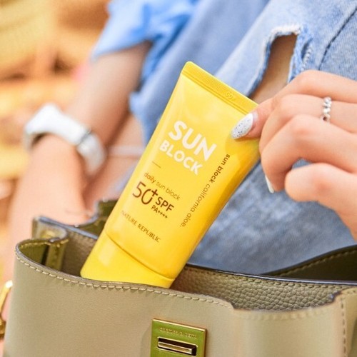 NATURE REPUBLIC California Aloe Daily Sun Block SPF50+ PA++++ 57ml ...