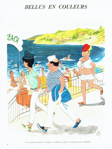 ADVERTISING 056 1965 Jean Bellus Drawing | eBay