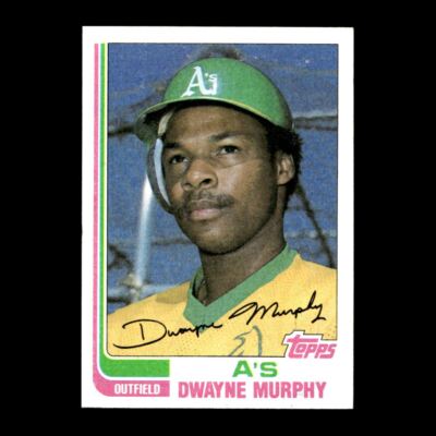 Dwayne Murphy 1982 Topps Oakland Athletics #29 R313A 20 | eBay
