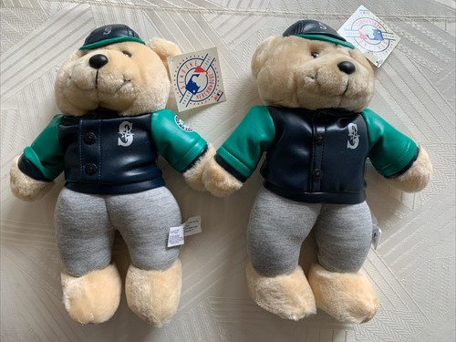 Seattle Mariners Major League Genuine Merchandise Bear By Nanco - Set ...