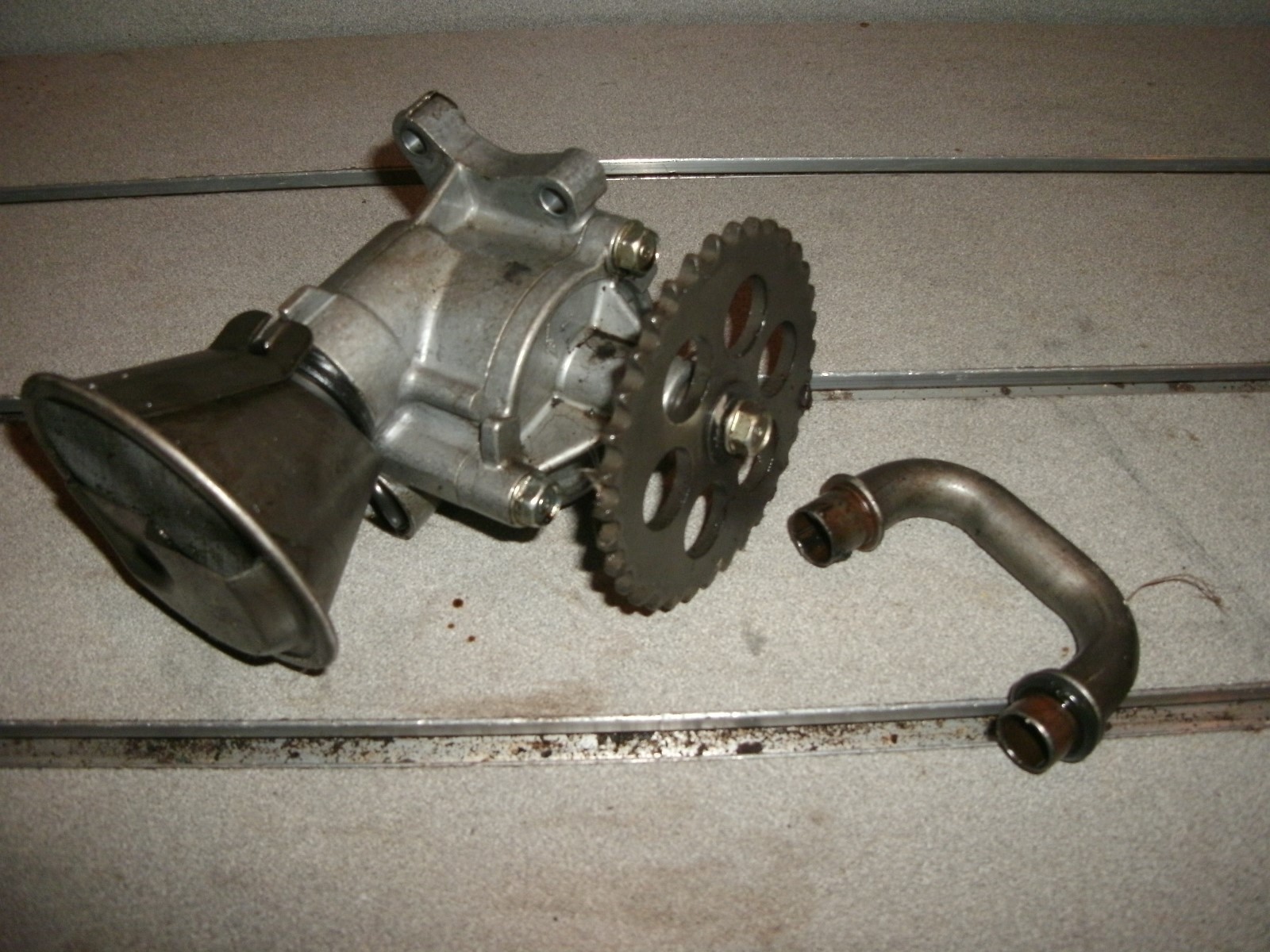 Honda CB,CB650,CB650SC,Nighthawk,oil pump,pump assy,pick up tube | eBay